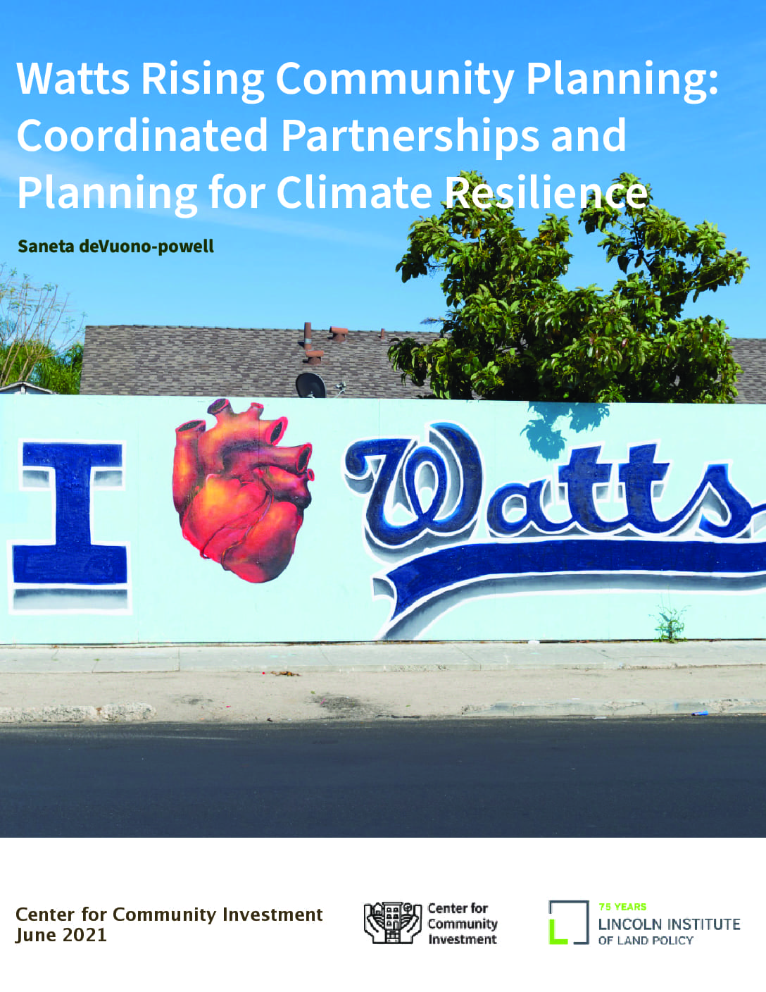 Watts Rising Community Planning: Coordinated Partnerships and Planning ...